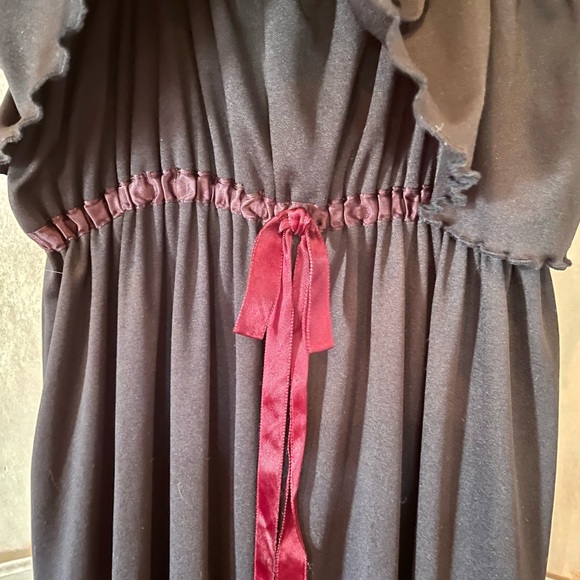 vicky vaughan | Dresses | Vintage Vicky Vaughan Dress Black Prairie ...